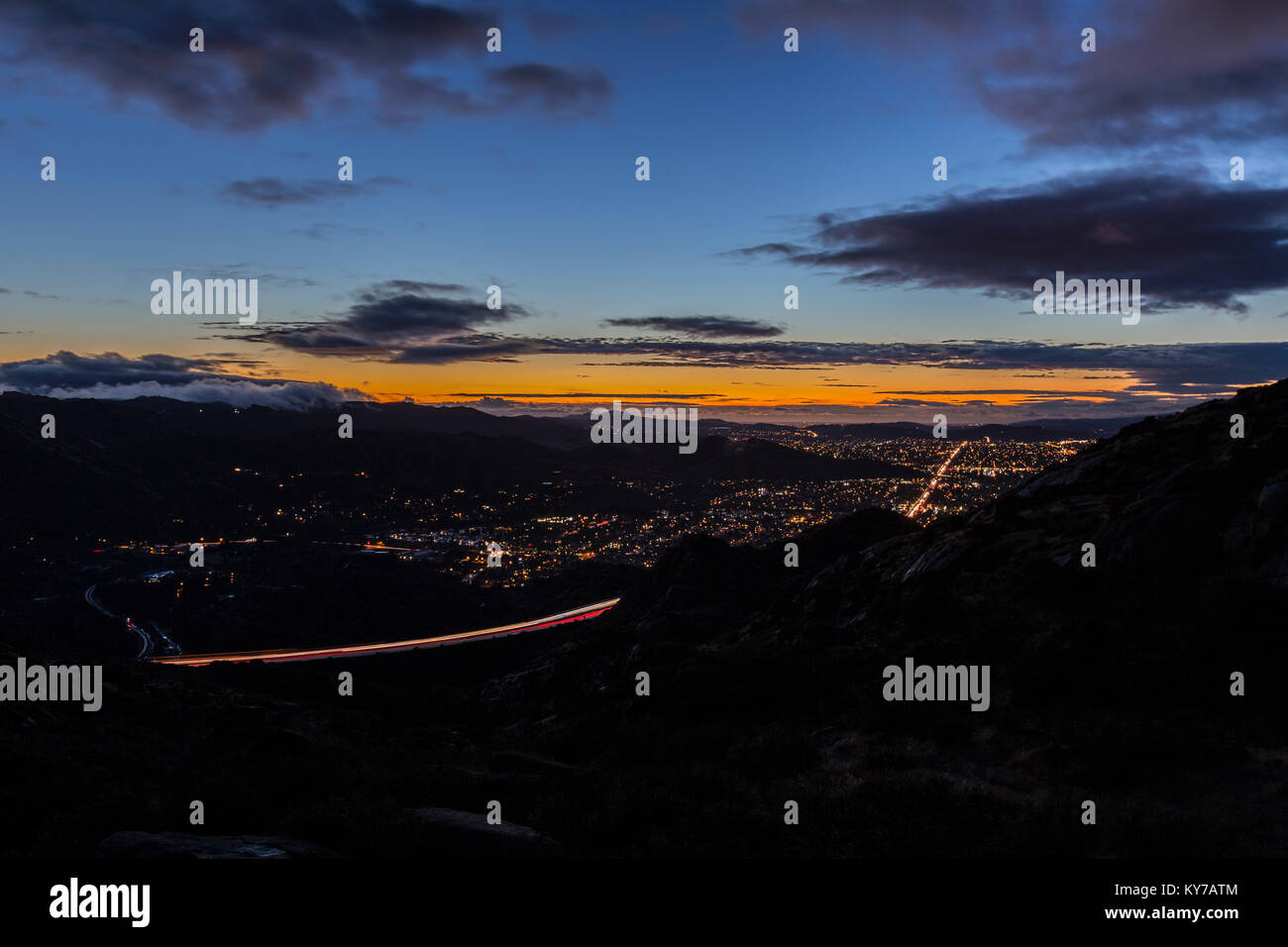 Rocky mountains sunset sky hi-res stock photography and images - Alamy
