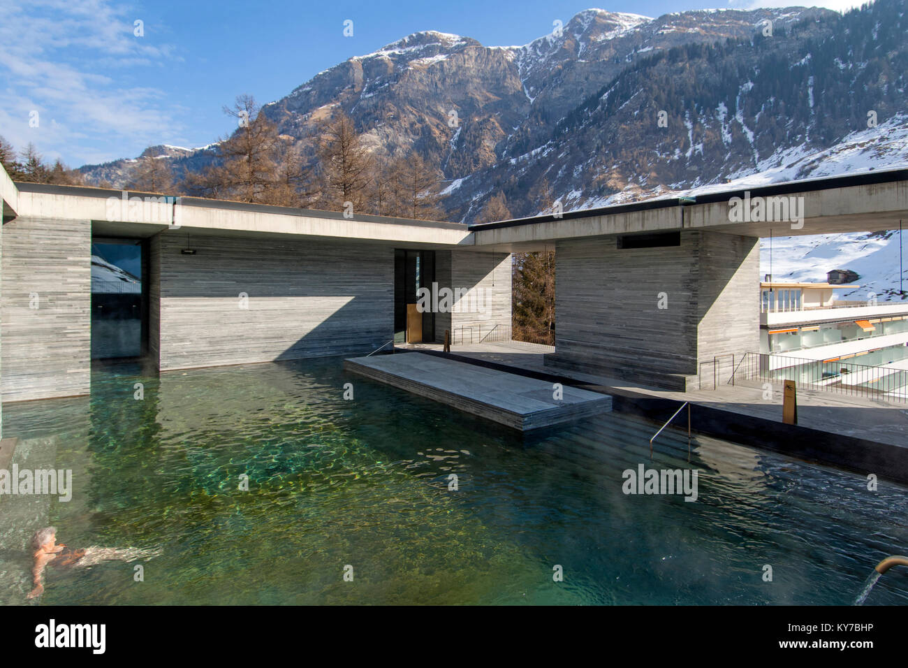 Thermalbad vals hi-res stock photography and images - Alamy