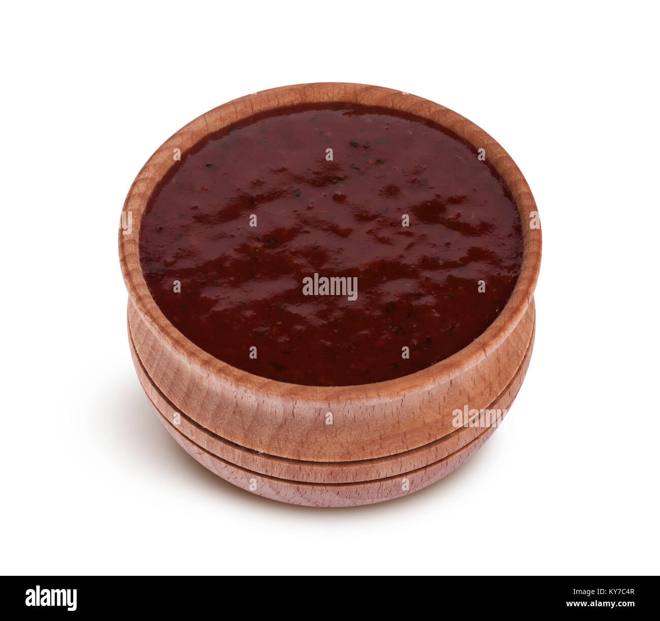 Red sauce isolated on white background Stock Photo - Alamy