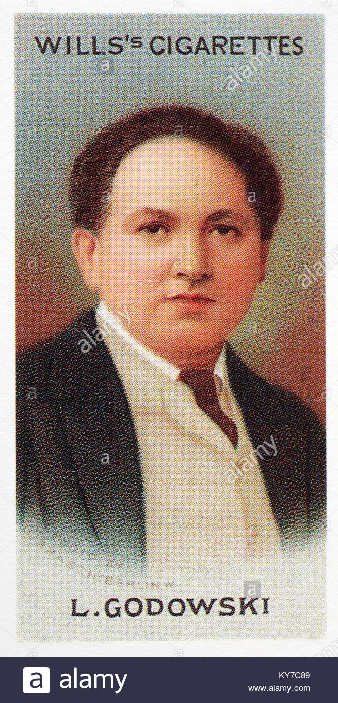 Leopold Godowsky was a Polish-American pianist and composer 1870 - 1938 ...