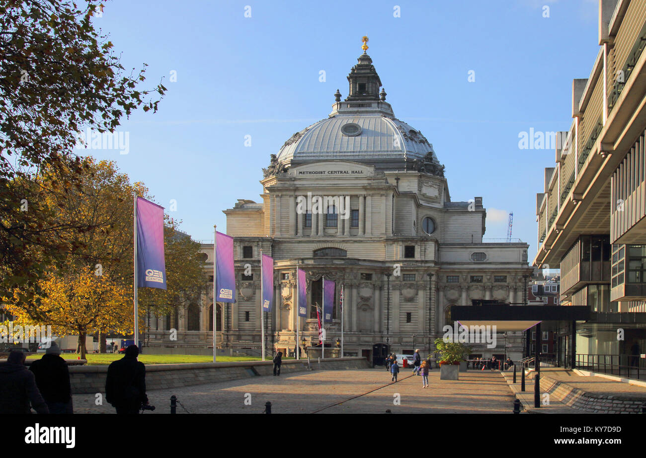 Methodist central hall london hi-res stock photography and images - Alamy