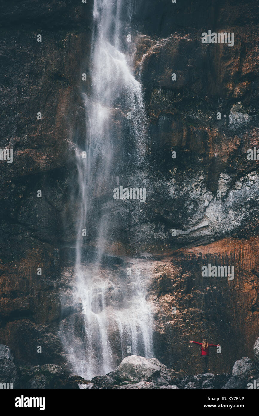 Minimal Waterfall Landscape High Resolution Stock Photography and ...