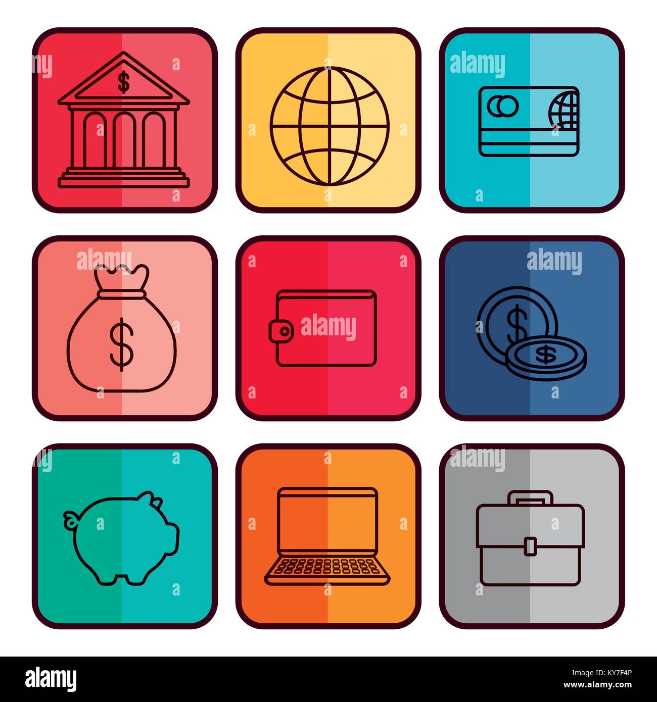 banking concept design Stock Vector Image & Art - Alamy