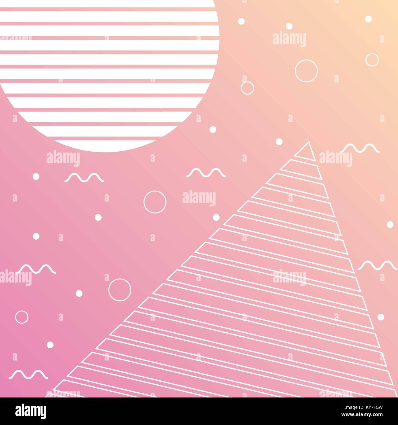 Memphis Style Design Stock Vector Image & Art - Alamy