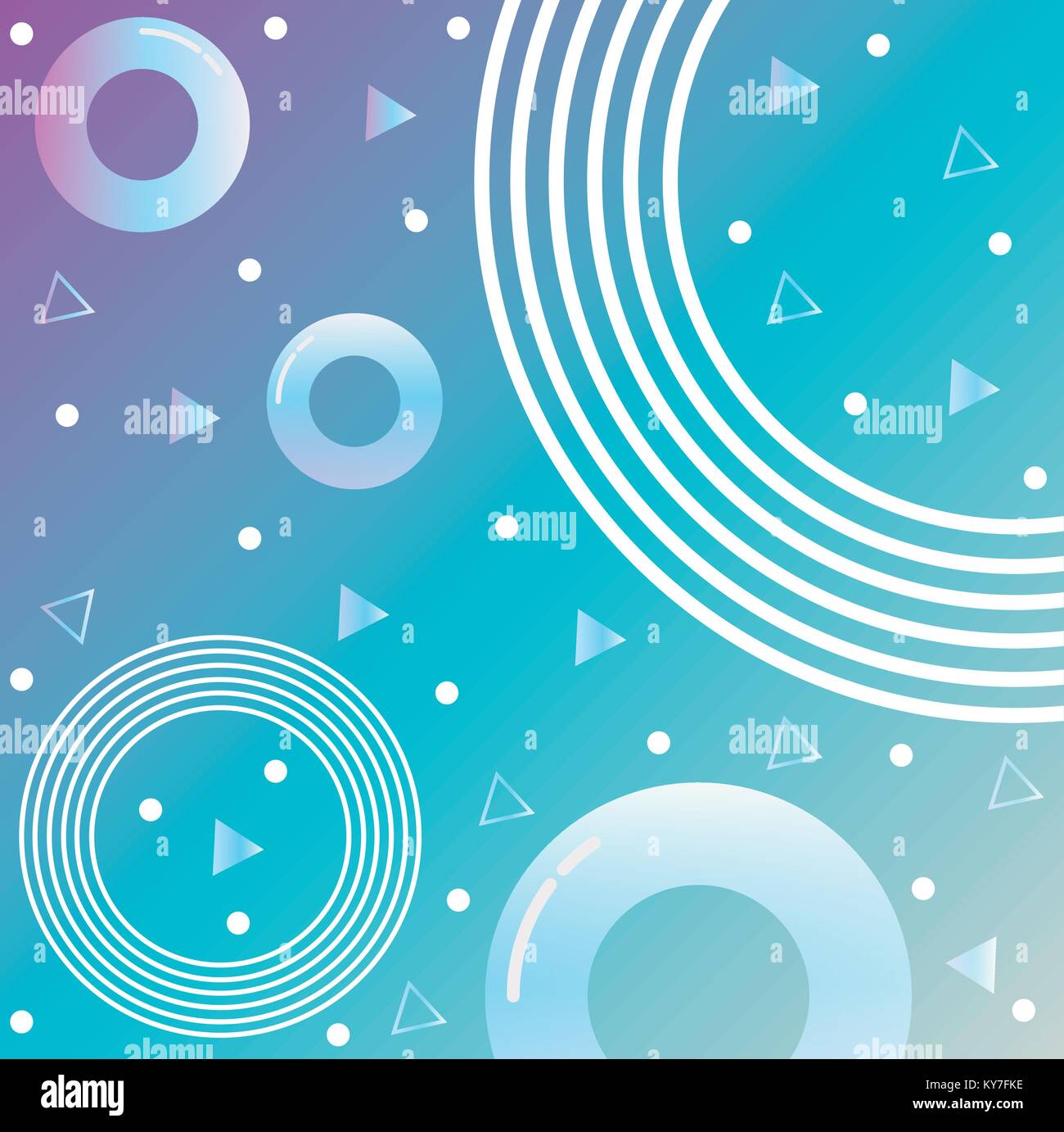 Memphis Style Design Stock Vector Image & Art - Alamy