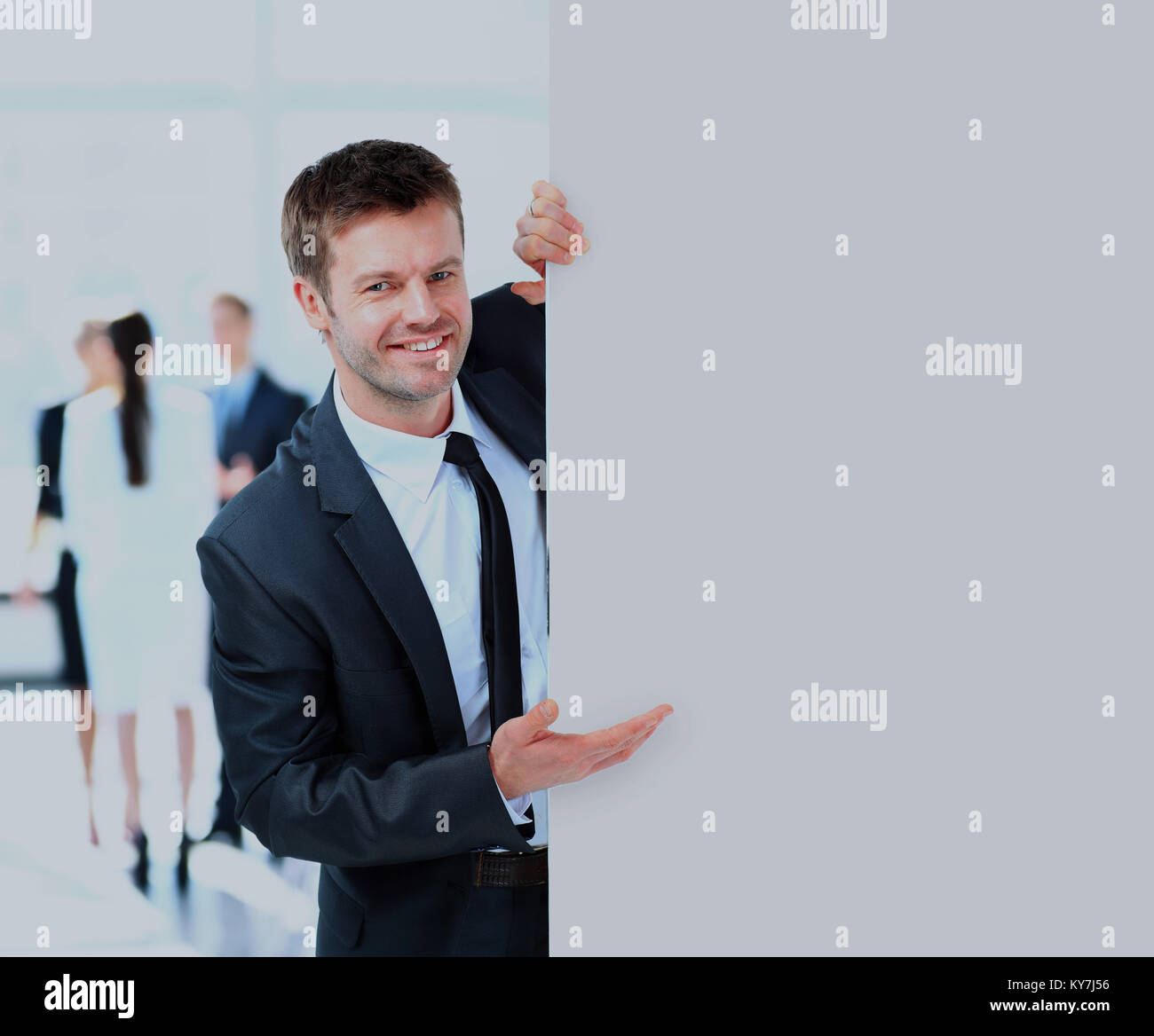 Finance manager banner poster hi-res stock photography and images - Alamy