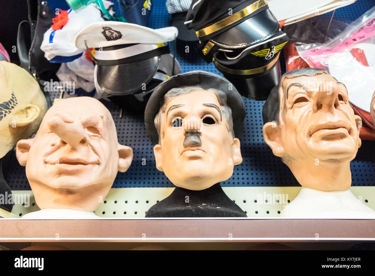 Charlie Chaplan,Mask,Joke,shop,horror,face,masks,Halloween,scary,faces ...