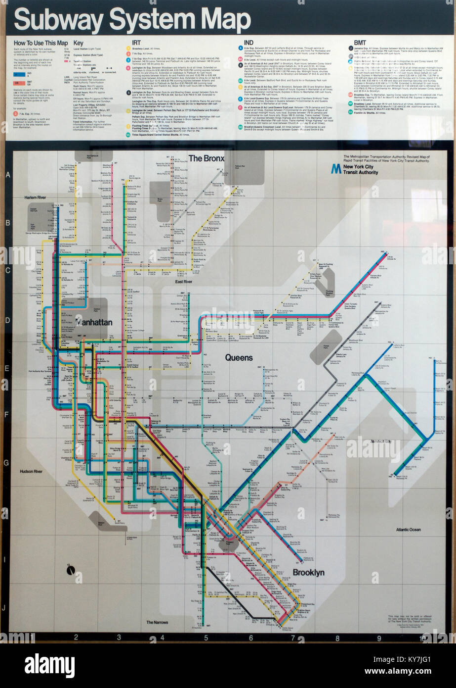 Massimo vignelli map hi-res stock photography and images - Alamy