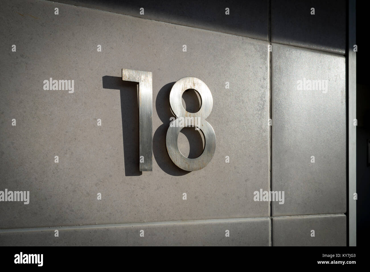 Number eighteen hi-res stock photography and images - Alamy