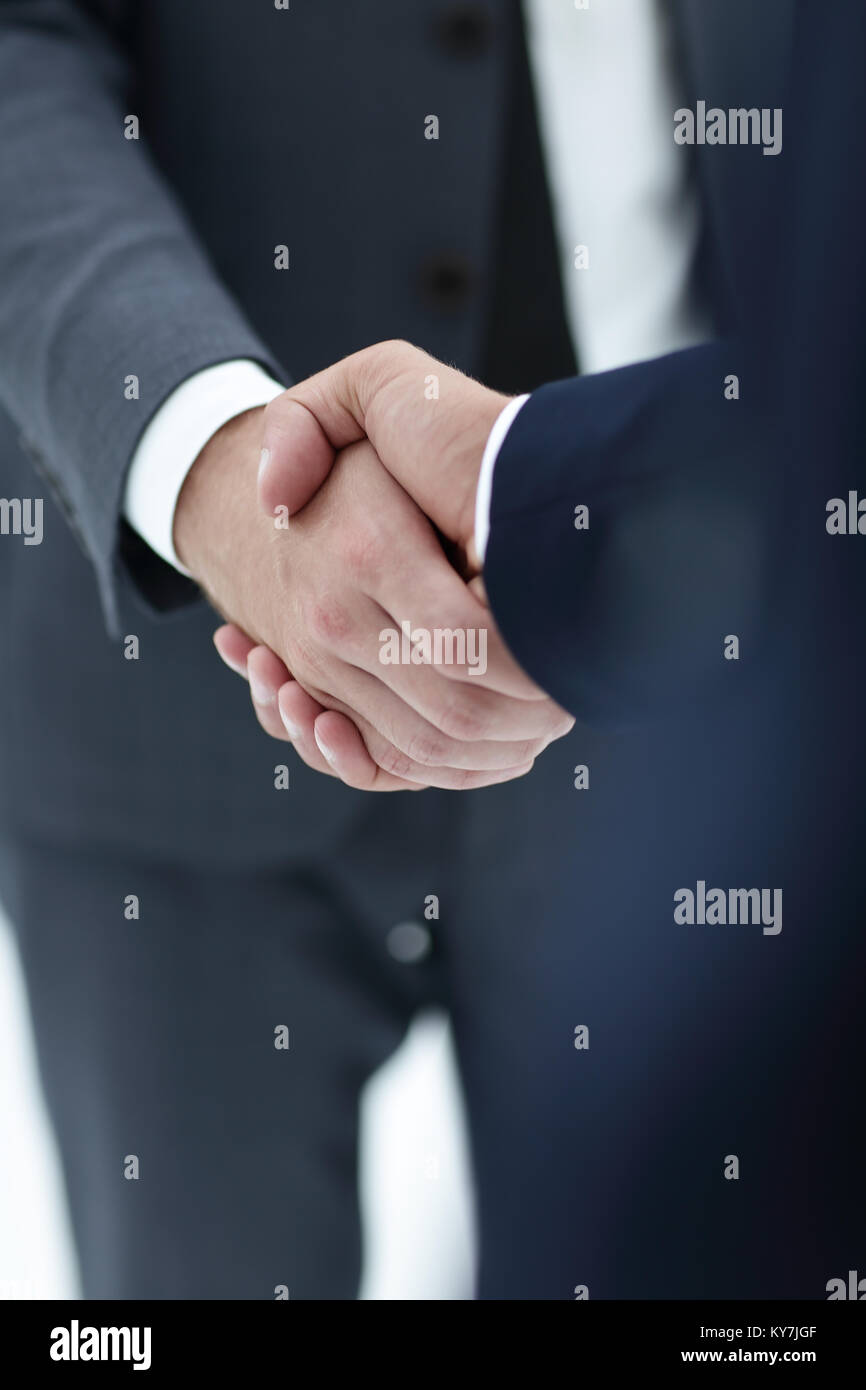 Handshake business concept Stock Photo - Alamy