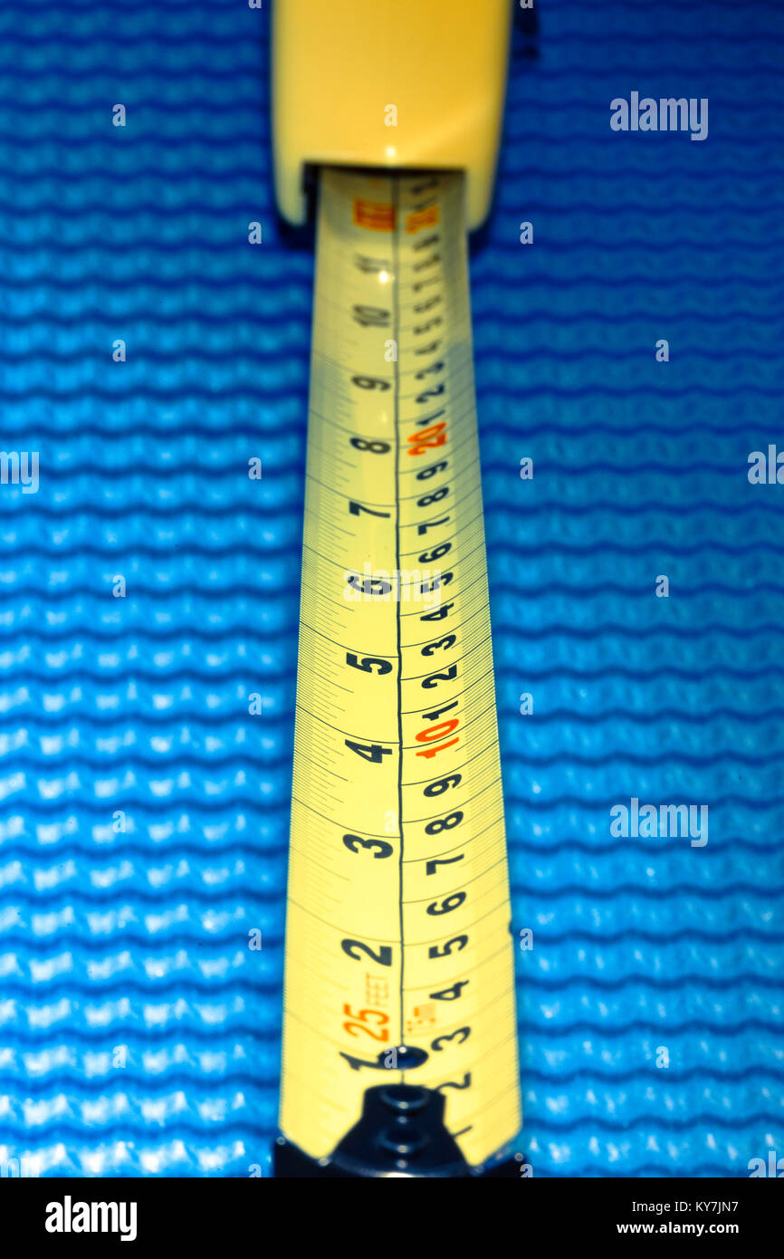 Metal Measuring Tape, USA Stock Photo - Alamy