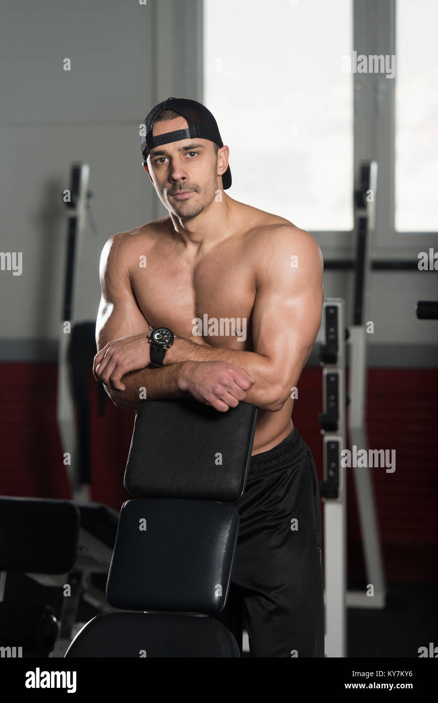 Handsome Good Looking And Attractive Young Man With Muscular Body ...