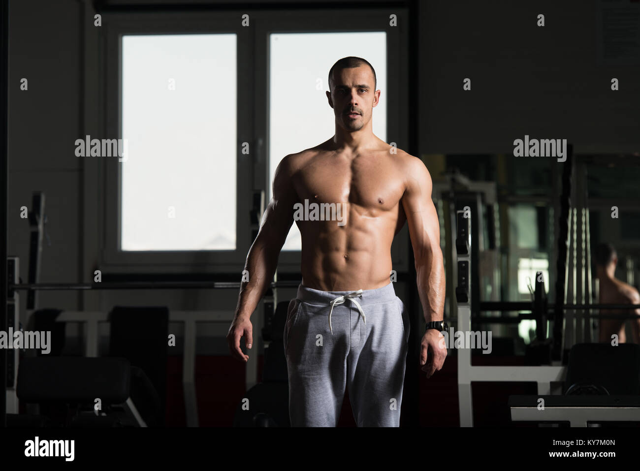 Handsome Good Looking And Attractive Young Man With Muscular Body ...