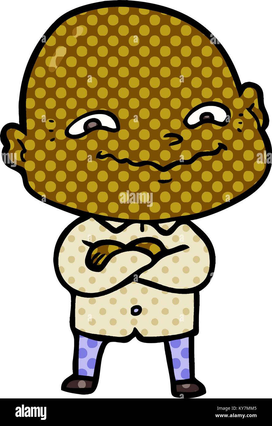 cartoon creepy guy Stock Vector Image & Art - Alamy