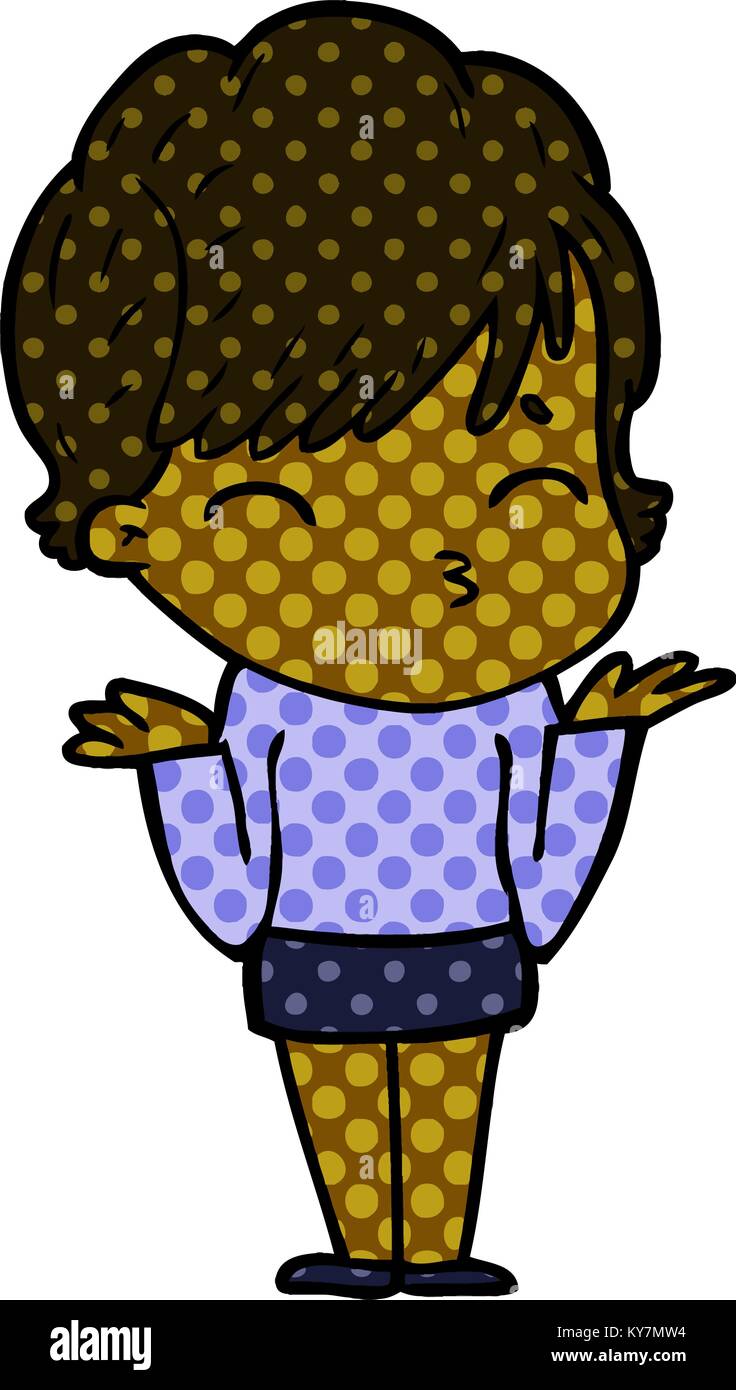 cartoon woman thinking Stock Vector Image & Art - Alamy