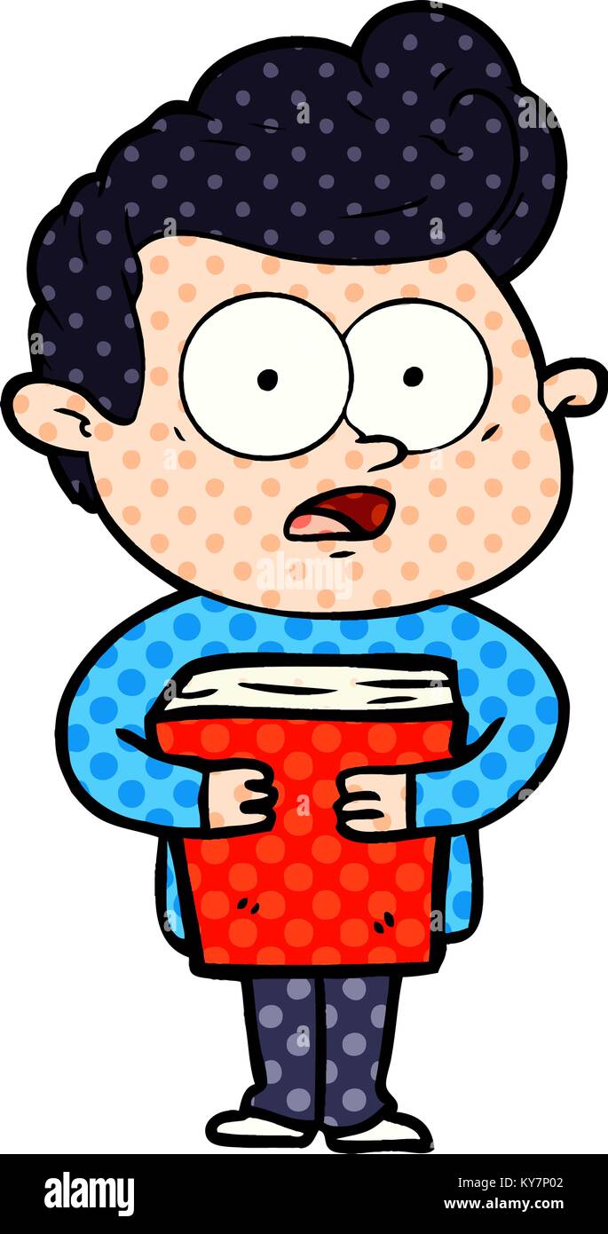 cartoon staring man Stock Vector Image & Art - Alamy