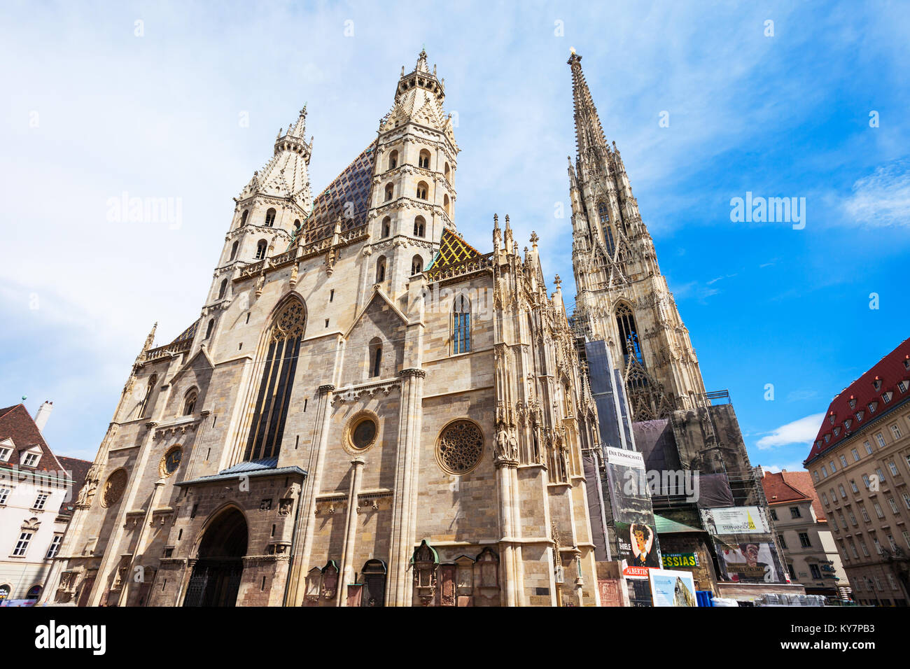 VIENNA, AUSTRIA - MAY 13, 2017: St. Stephens Cathedral in Vienna ...