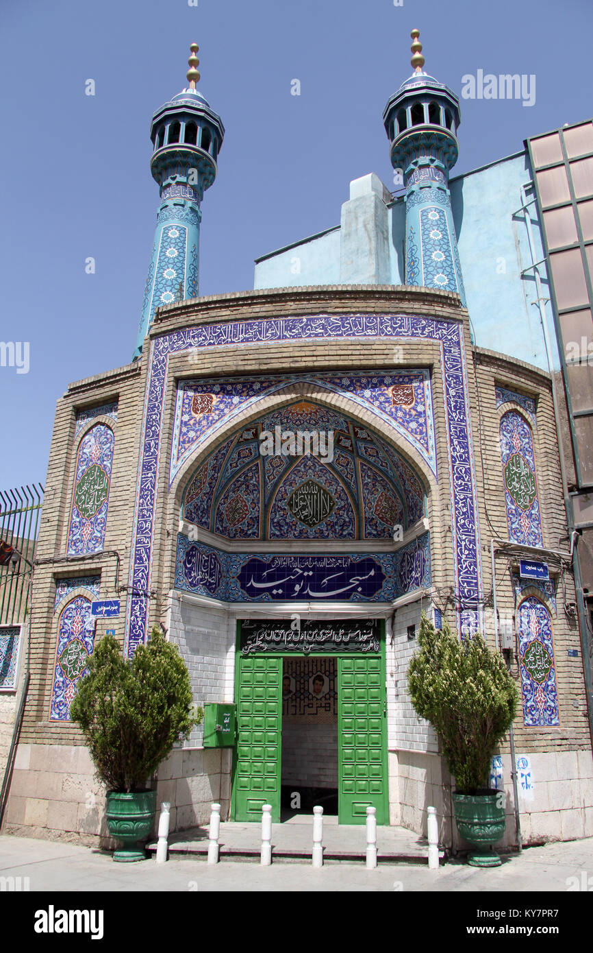 Small mosque in Tehran, Iran Stock Photo - Alamy