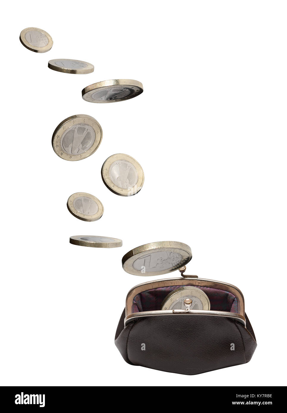 Open purse bag hi-res stock photography and images - Alamy