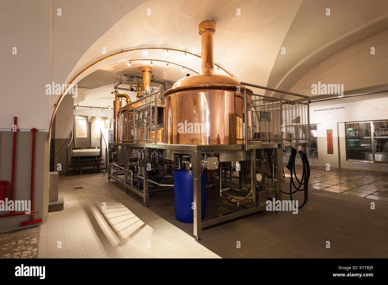 Beer cellar equipment hi-res stock photography and images - Alamy