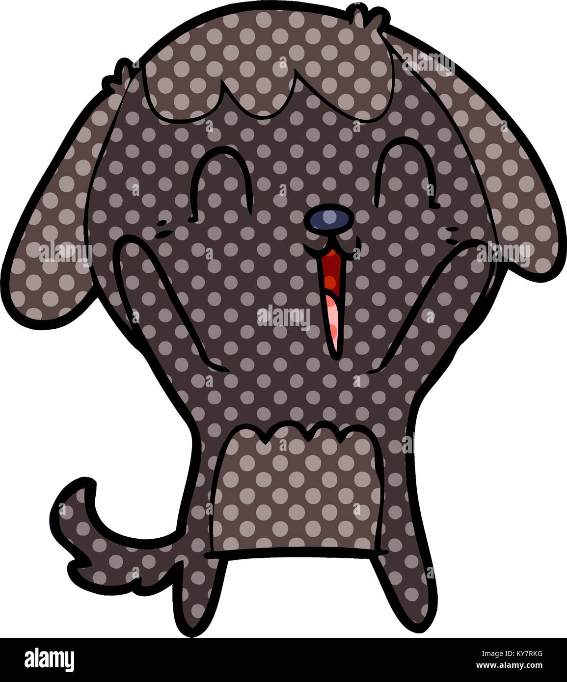 cute cartoon dog crying Stock Vector Image & Art - Alamy