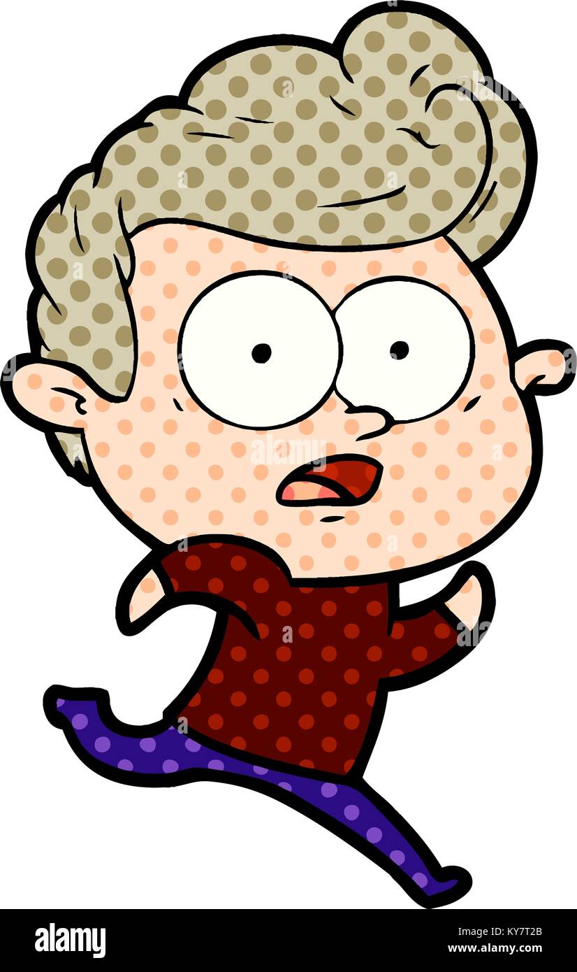 cartoon staring man Stock Vector Image & Art - Alamy