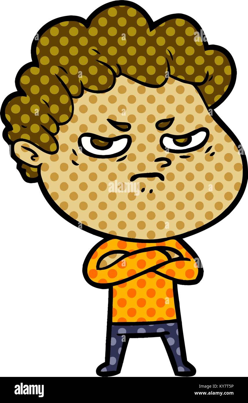 Angry man cartoon Stock Vector Images - Alamy