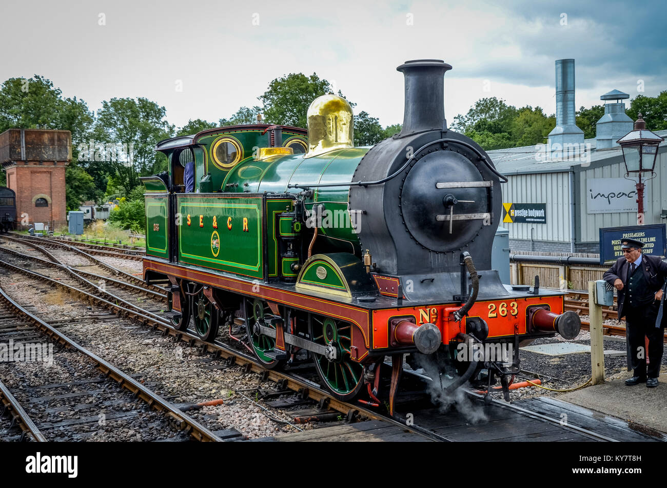 Bluebell railway train hi-res stock photography and images - Alamy