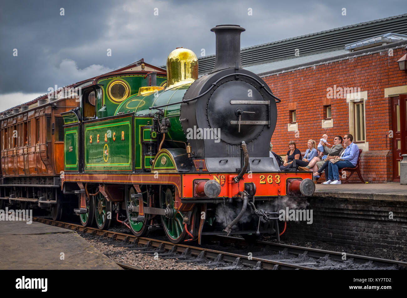 The Bluebell Railway in the Summer, 2017 Stock Photo - Alamy