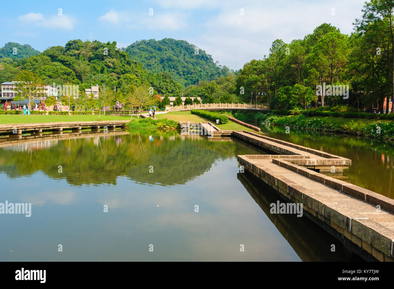 Cihu, a famous park in taiwan Stock Photo - Alamy
