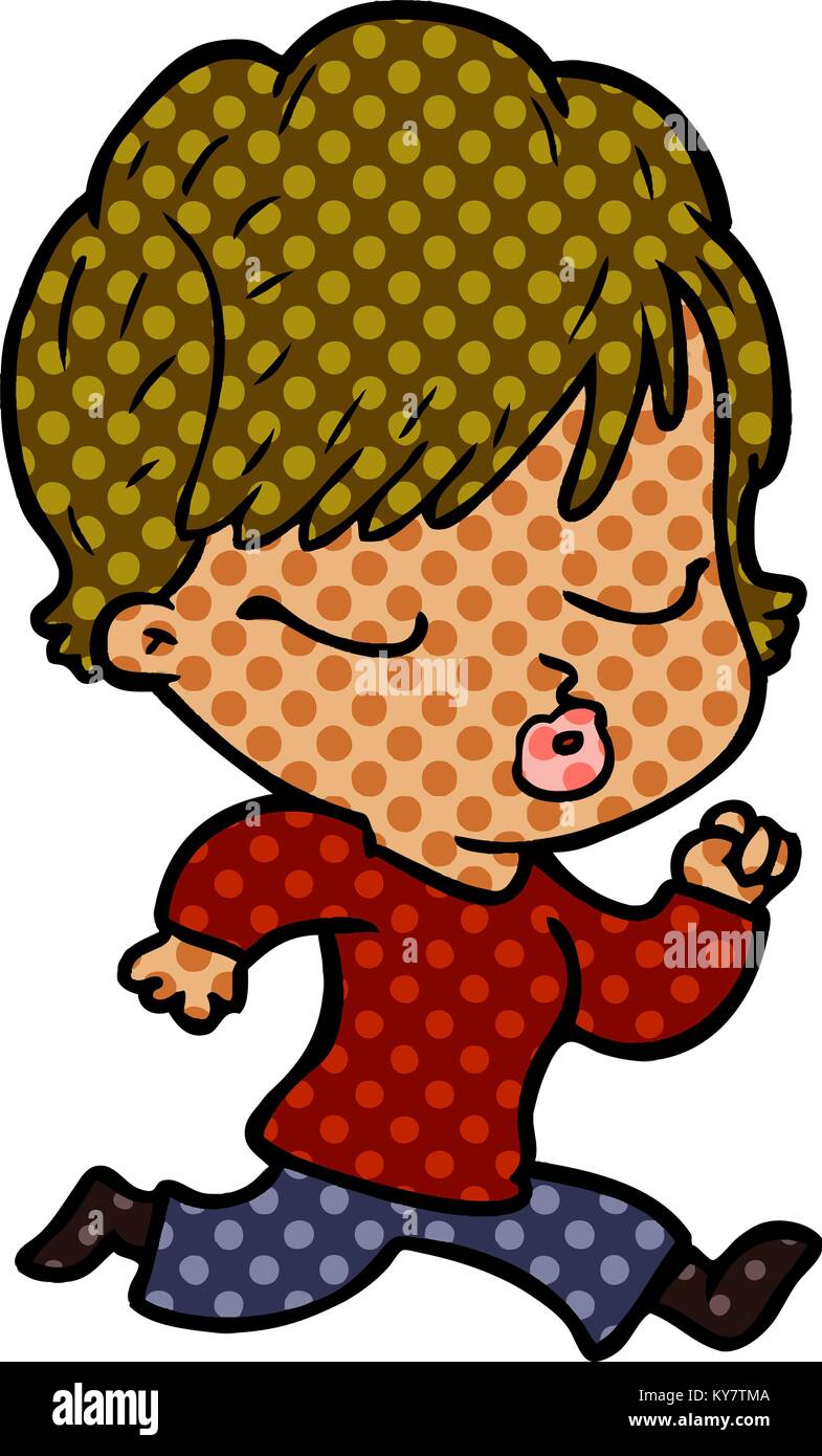 cartoon woman with eyes shut Stock Vector Image & Art - Alamy