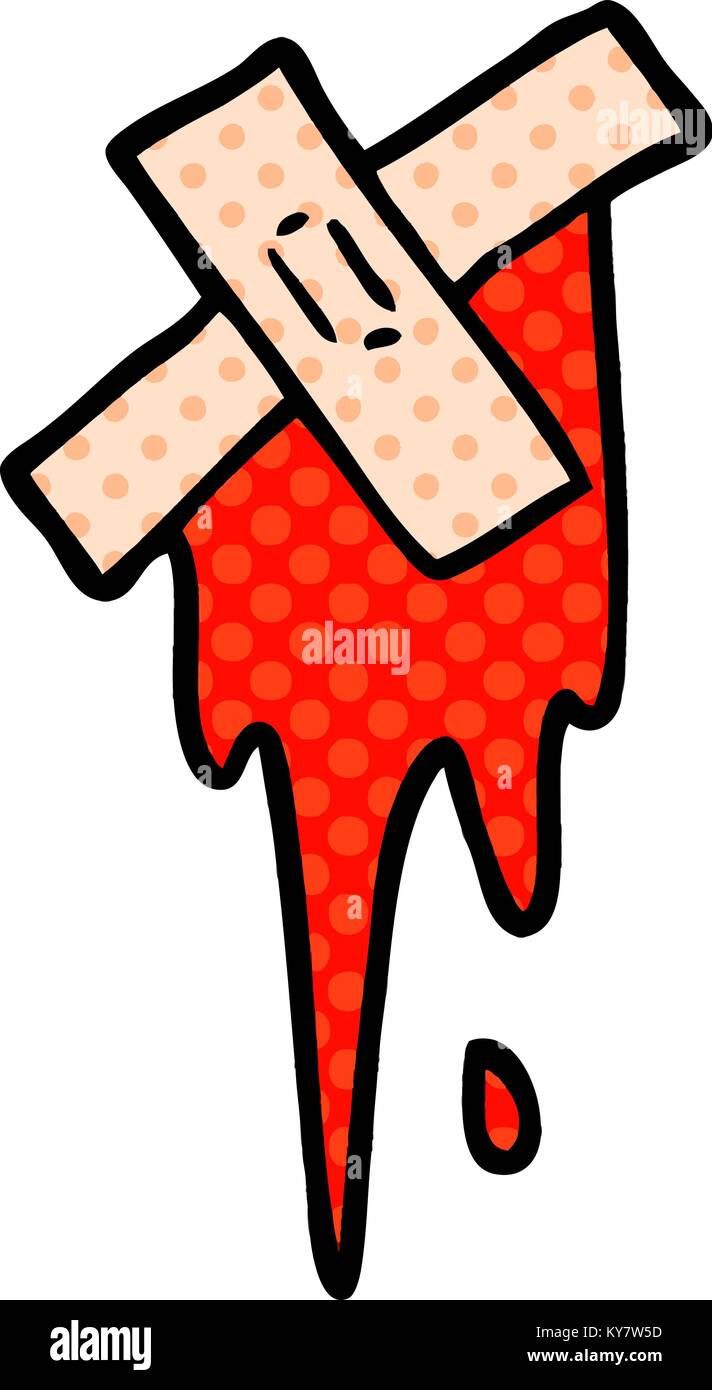 cartoon cut and sticking plaster Stock Vector Image & Art - Alamy