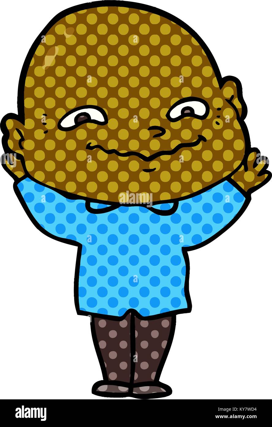 cartoon creepy guy Stock Vector Image & Art - Alamy