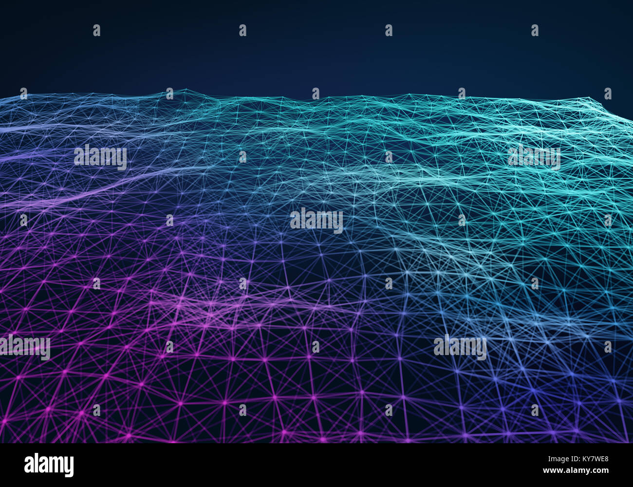 Connecting dots colorful hi-res stock photography and images - Alamy