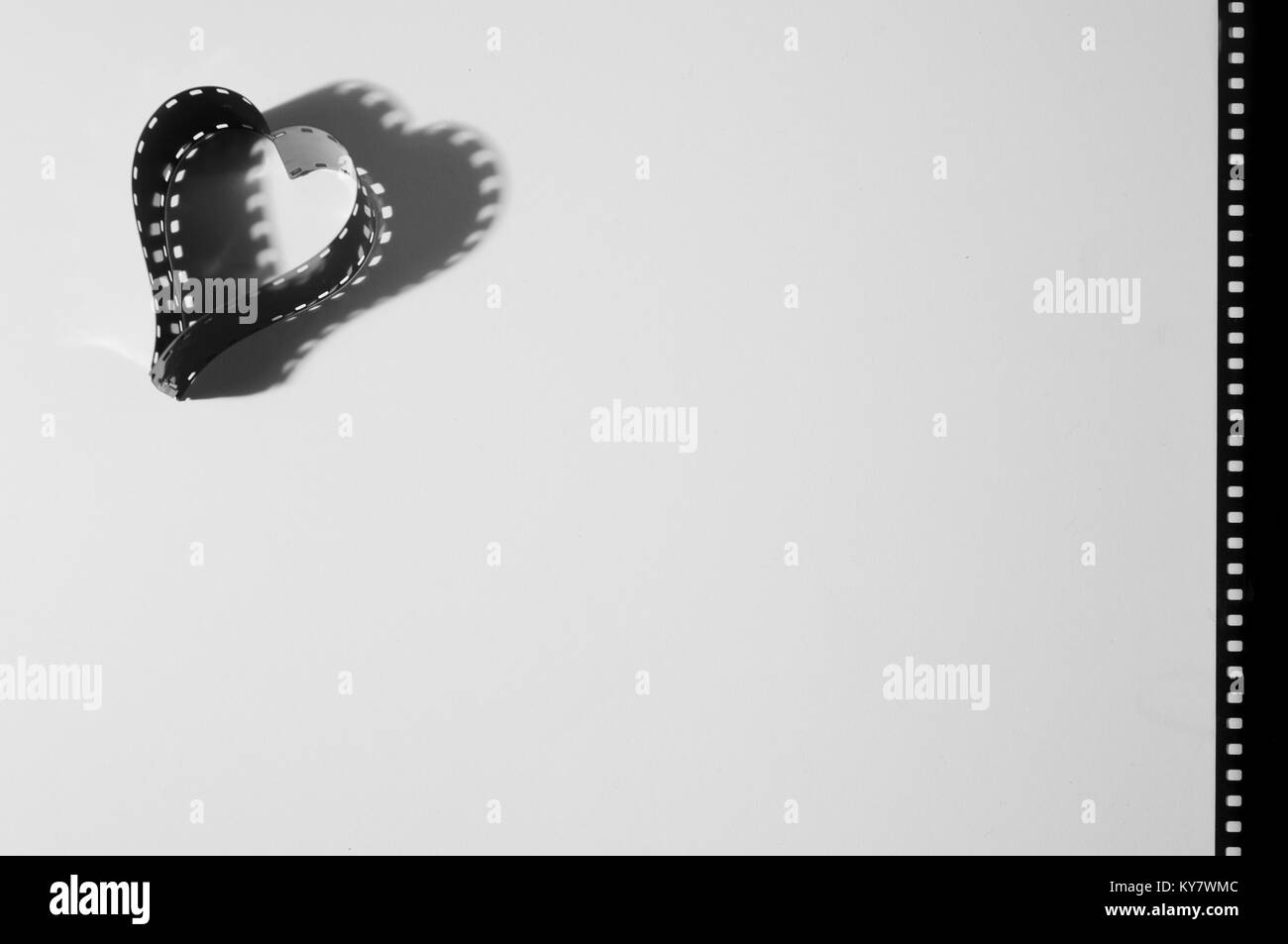 Film Strip With Heart High Resolution Stock Photography and Images - Alamy