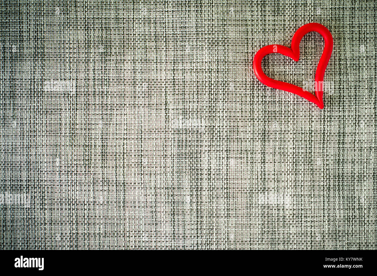 Grey fabric valentine background Stock Photo - Alamy