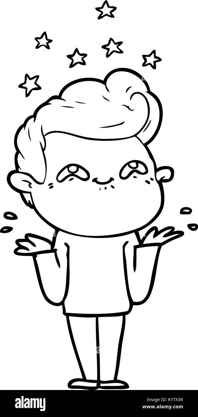 excited man cartoon Stock Vector Image & Art - Alamy