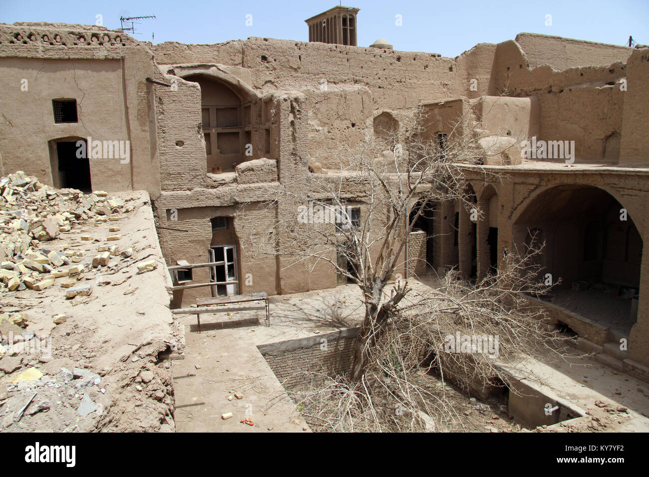 Ruins in inner yard hi-res stock photography and images - Alamy