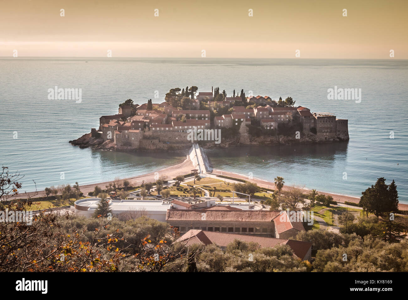 St saint stefan island hi-res stock photography and images - Alamy