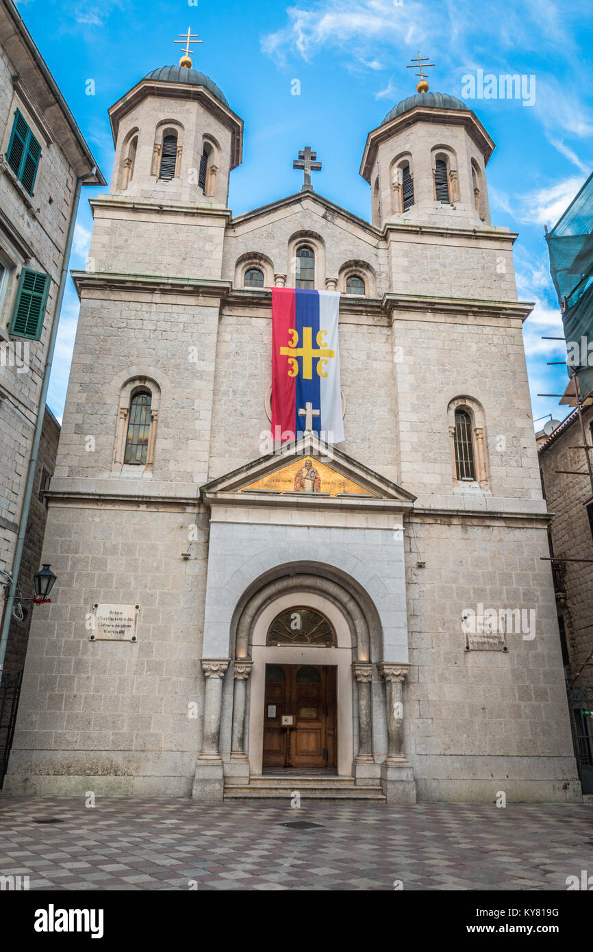 Orthodox Church in Kotor Montenegro Stock Photo - Alamy