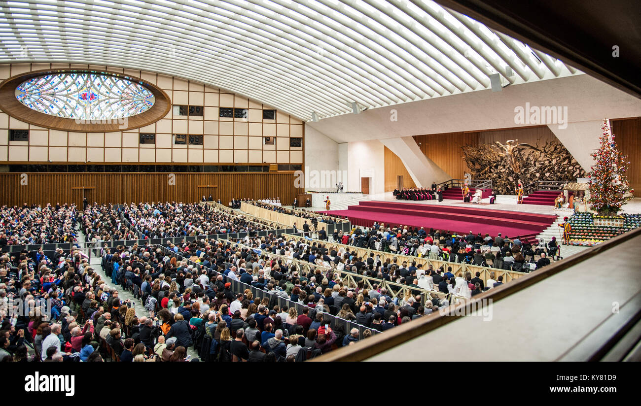 Weekly general audience with Pope Francis in the Paul VI Hall at the ...