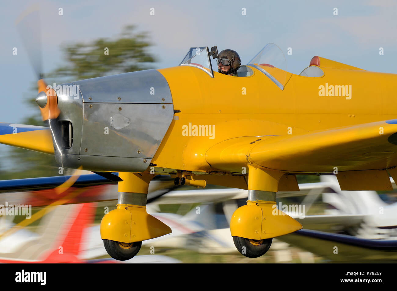 Miles magister aircraft hi-res stock photography and images - Alamy