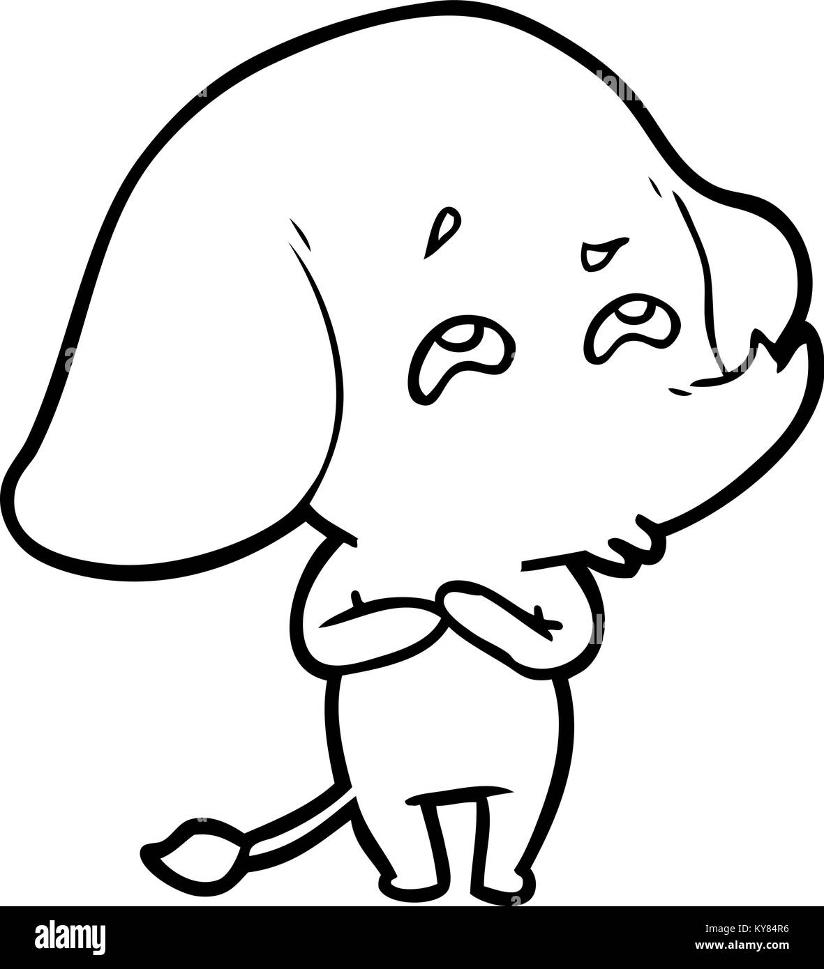 cartoon elephant remembering Stock Vector Image & Art - Alamy