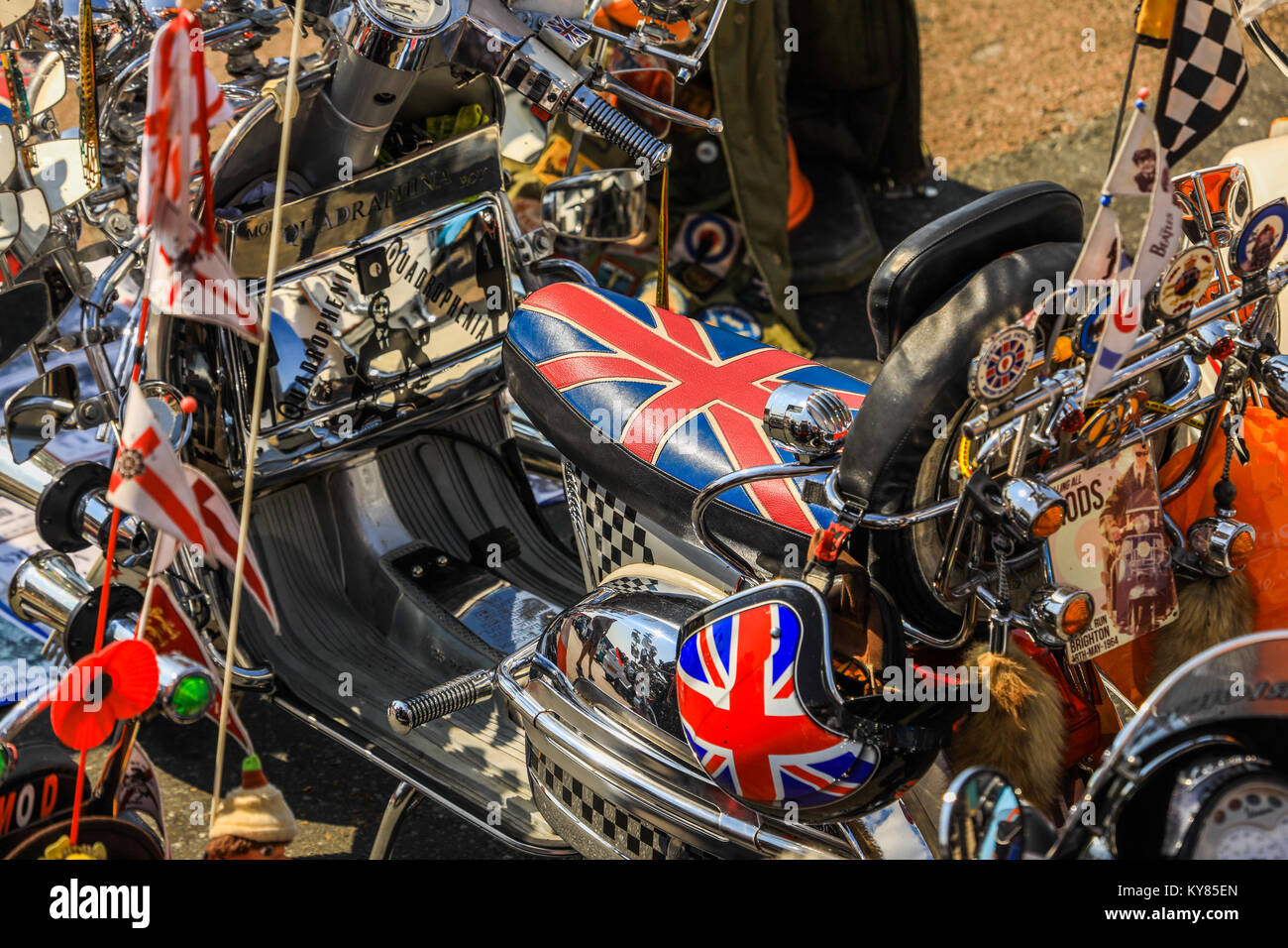 Brighton mods uk hi-res stock photography and images - Alamy