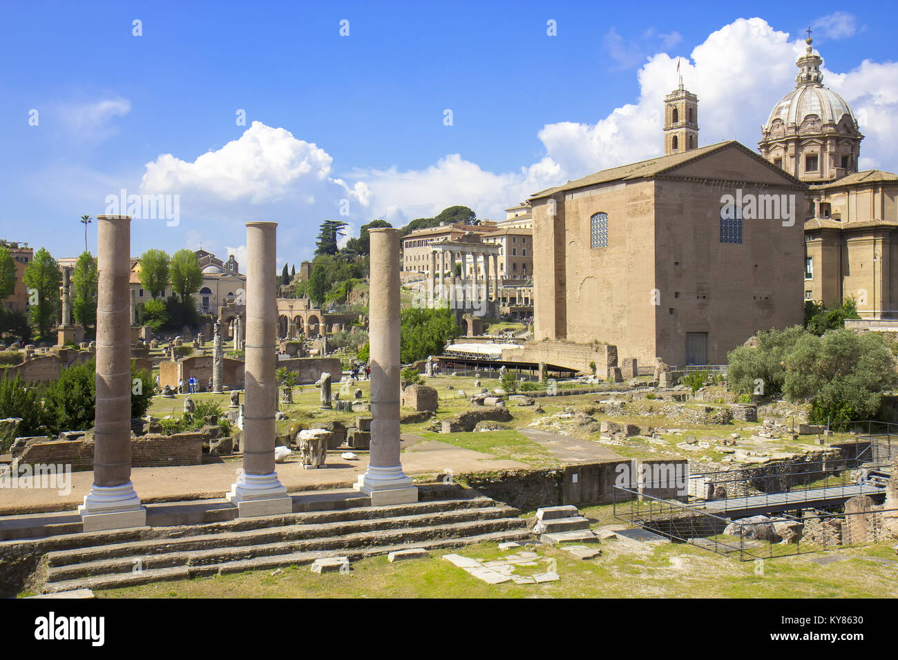 Forum Romanum, Rome, Italy Stock Photo - Alamy