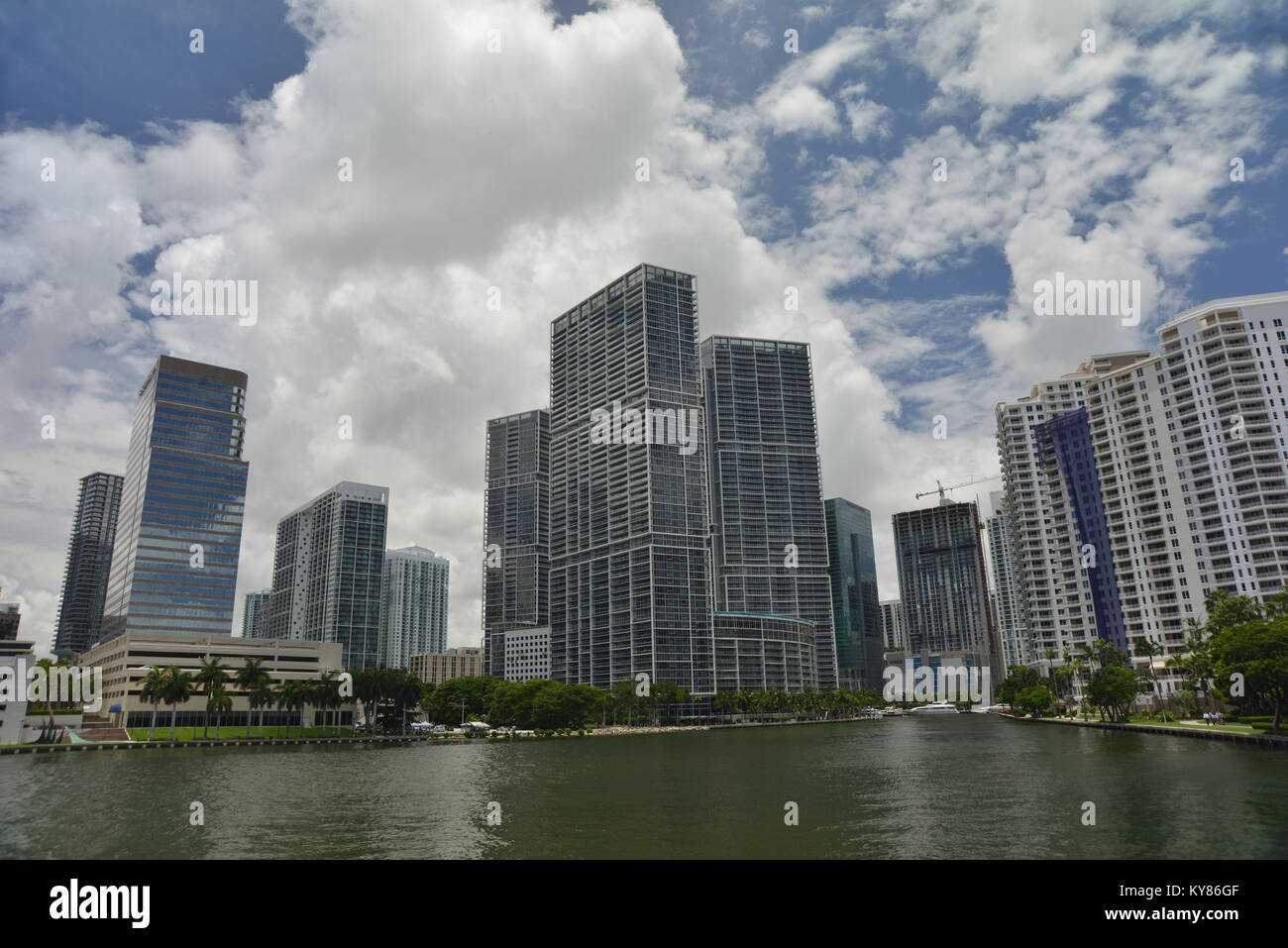 Brickell Miami, Florida, USA Stock Photo - Alamy