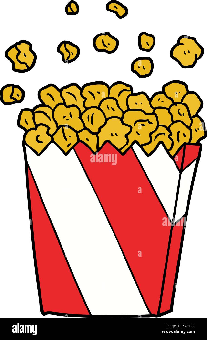 cartoon cinema popcorn Stock Vector Image & Art - Alamy