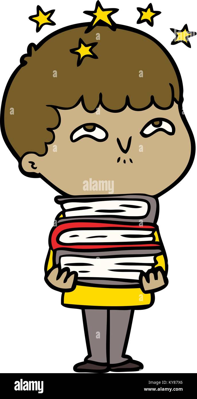 cartoon amazed boy Stock Vector Image & Art - Alamy