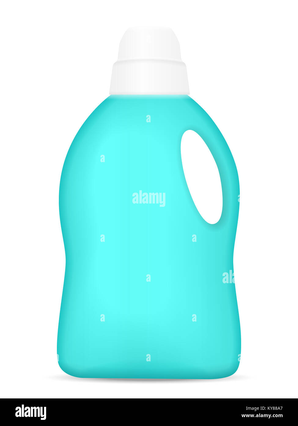 Detergent bottle on a white background. Vector illustration Stock Photo ...