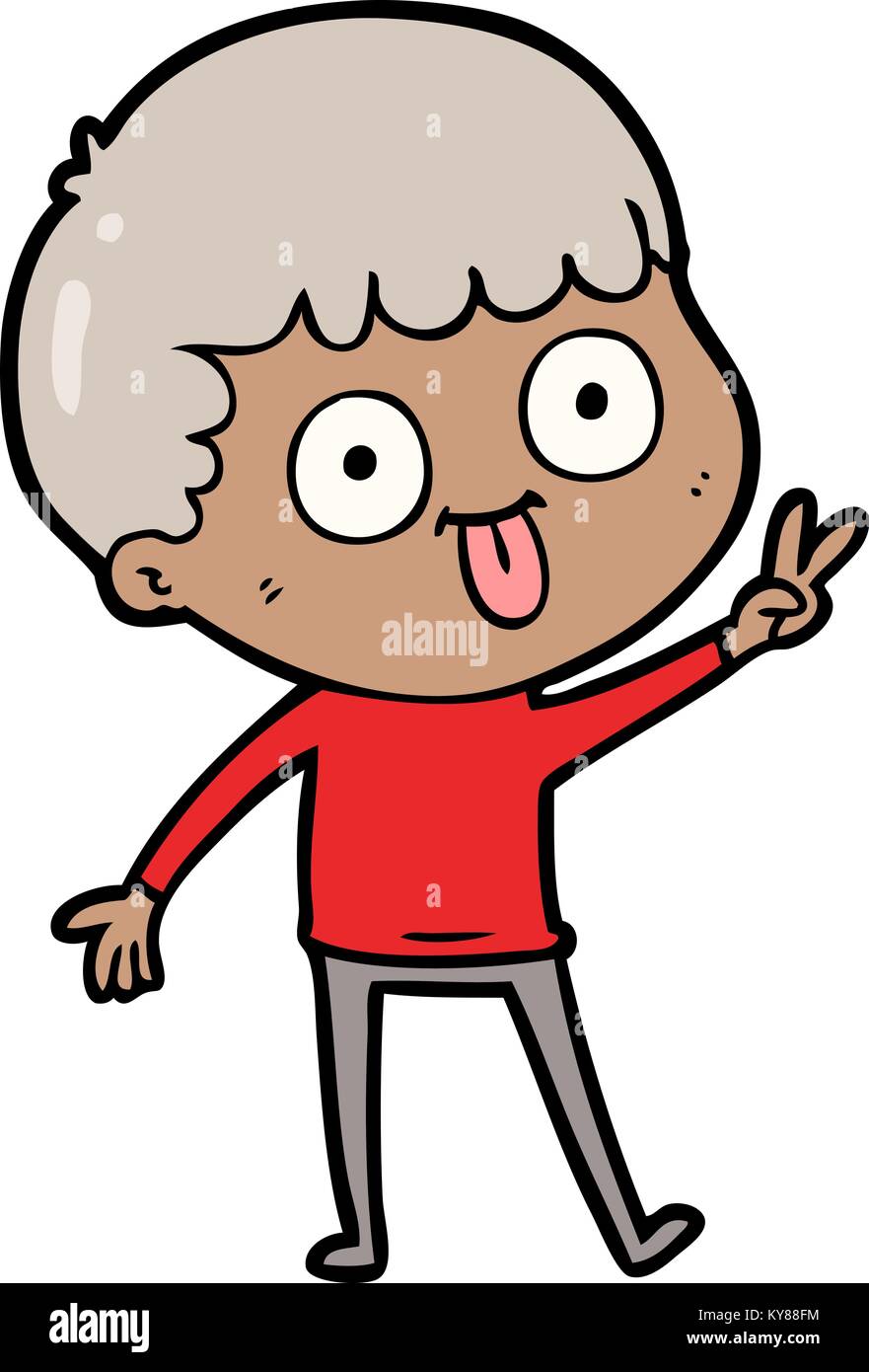 cartoon man staring Stock Vector Image & Art - Alamy